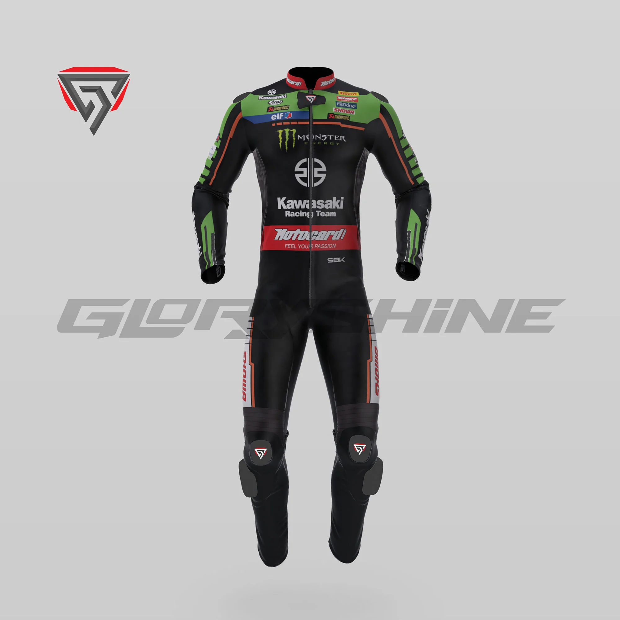 Jonathan Rea Leather Race Suit Team Kawasaki WSBK 2022